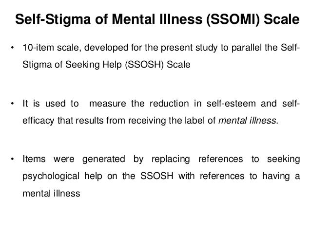 stigma intervention and scales for assesment