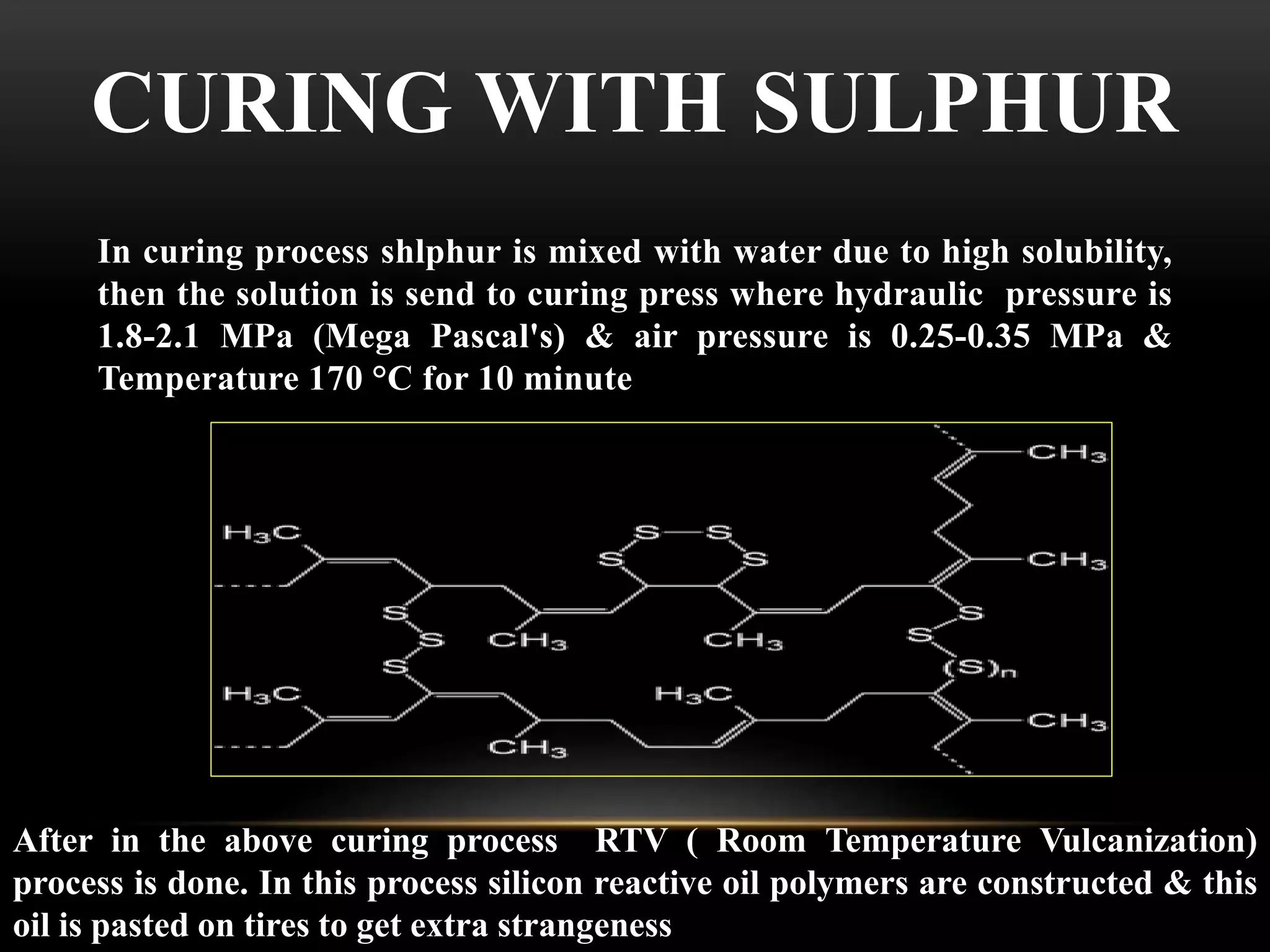 Manufacturing process of tyre | PPTX