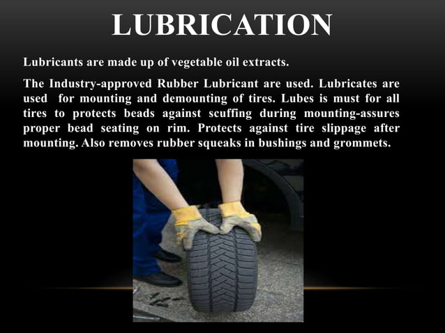 Manufacturing process of tyre | PPTX