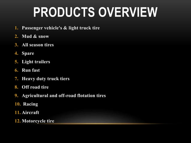 Manufacturing process of tyre | PPTX