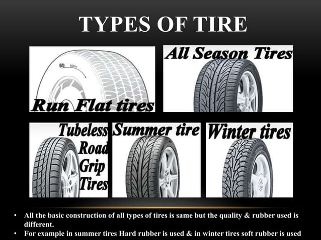 Manufacturing process of tyre | PPTX