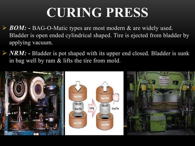 Manufacturing process of tyre | PPTX