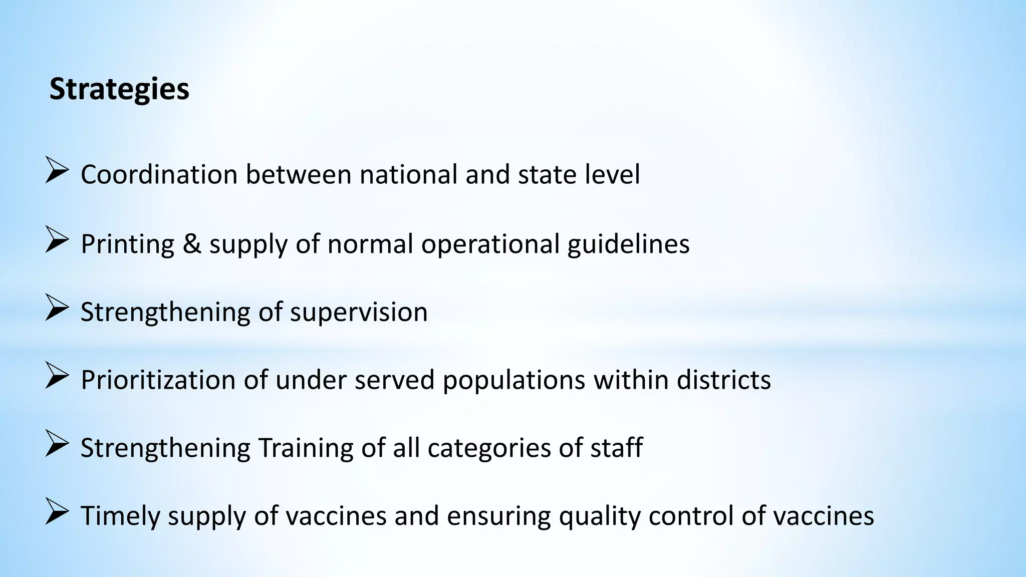 NATIONAL IMMUNISATION PROGRAMME ... | PPTX