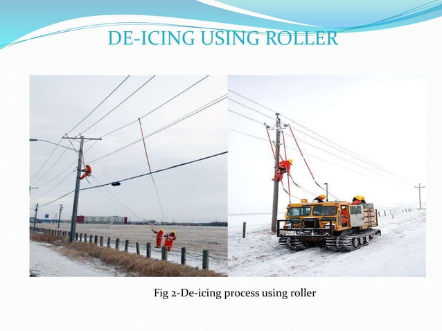 Deicing of transmisson line by dielectrc losses | PPTX