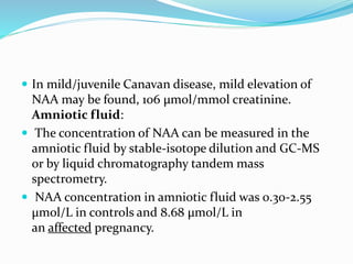 canvans disease | PPTX