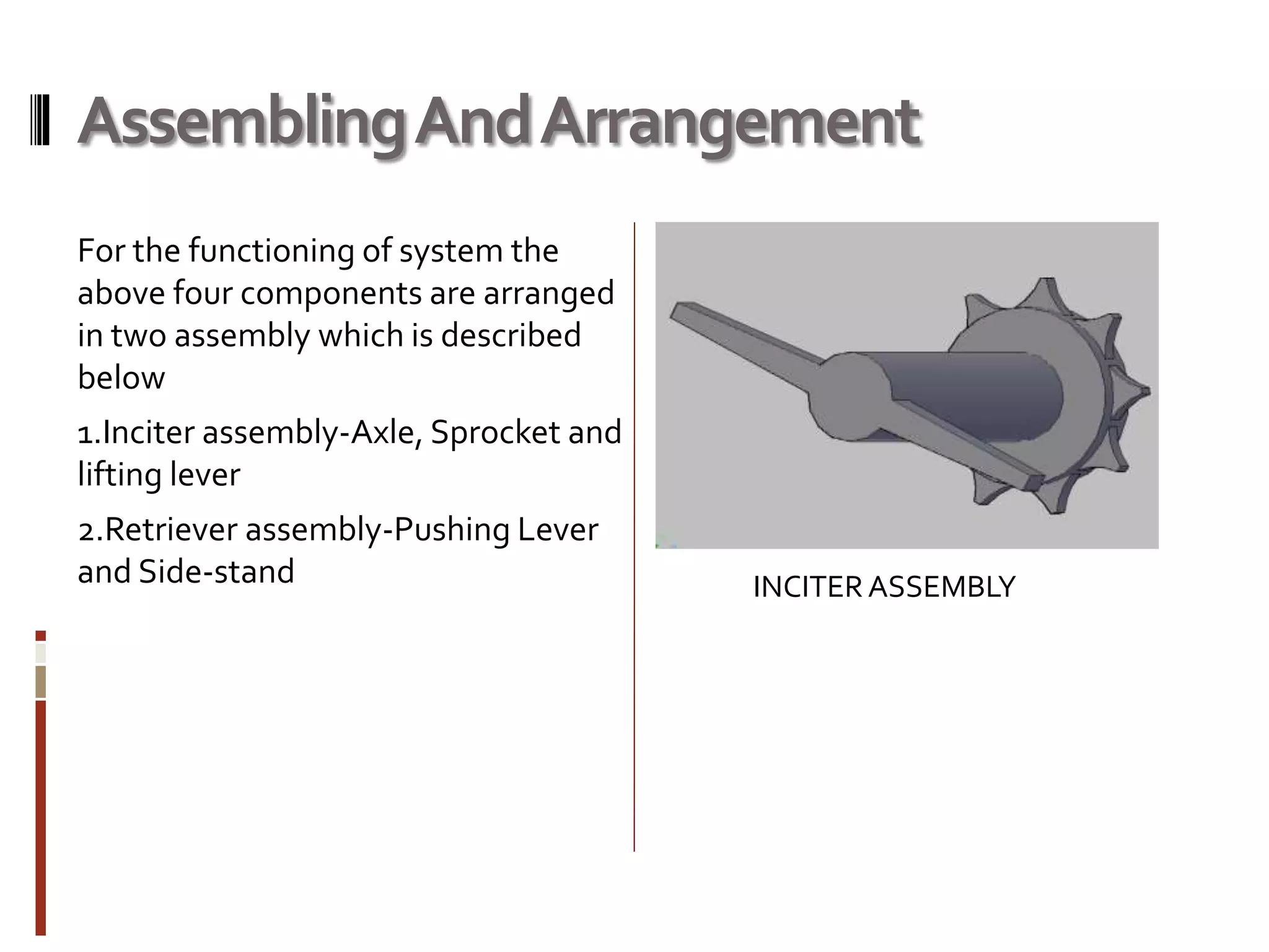 Automatic stand retrieval system ppt | PPTX
