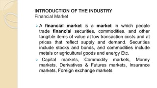 commodity market | PPTX | Stocks and Bonds | Personal Investing