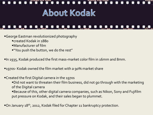 CASE STUDY OF KODAK PHOTO CD | PPT