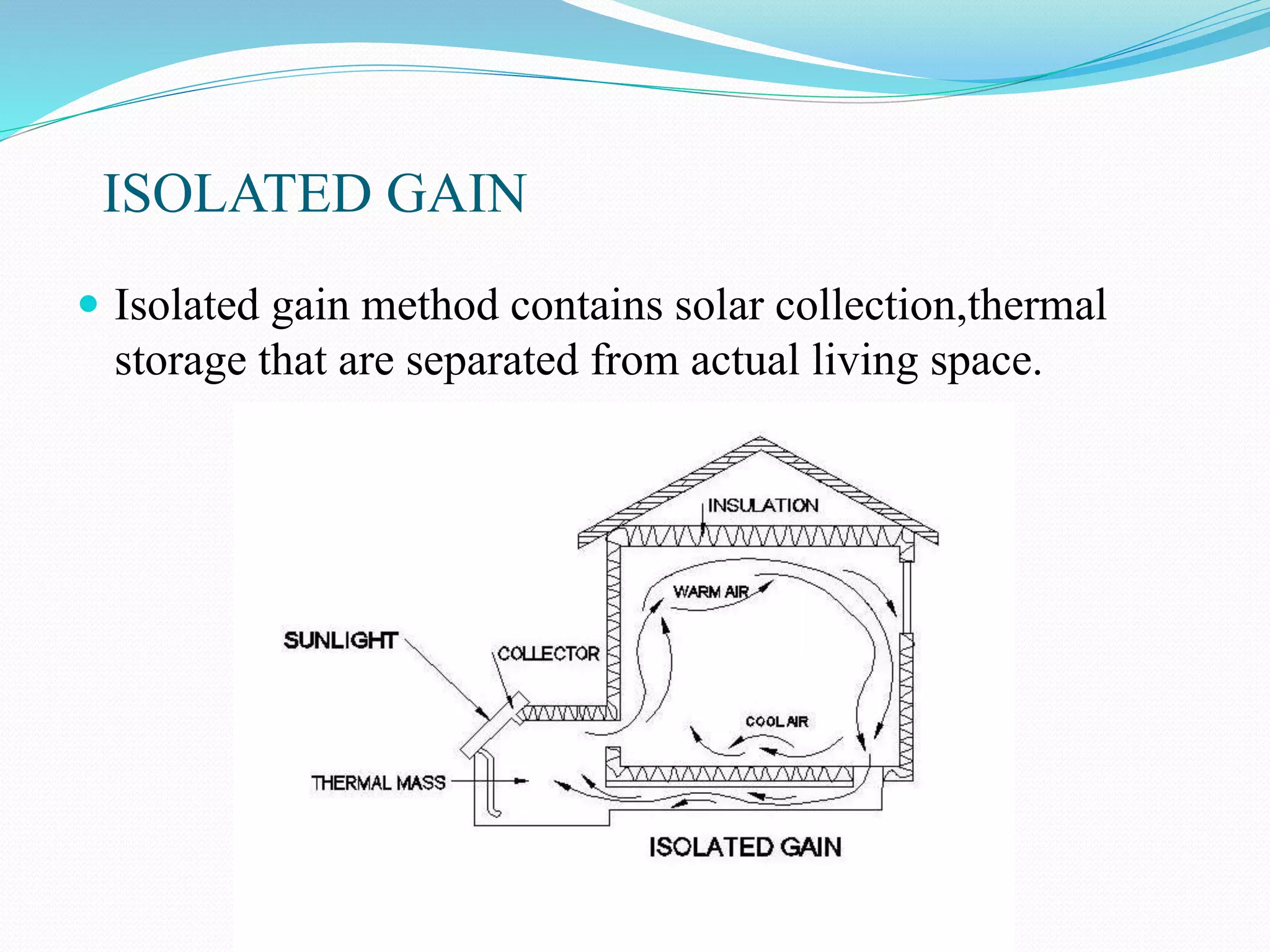 Passive solar energy buildings | PPTX