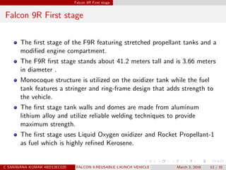 SpaceX's Falcon 9 Reusable Launch Vehicle | PDF