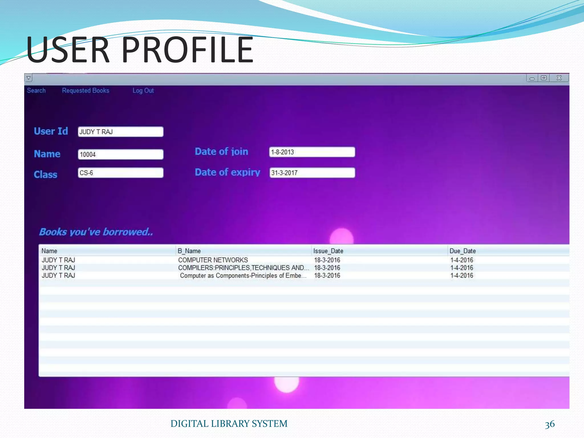 Digital Library System | PPTX