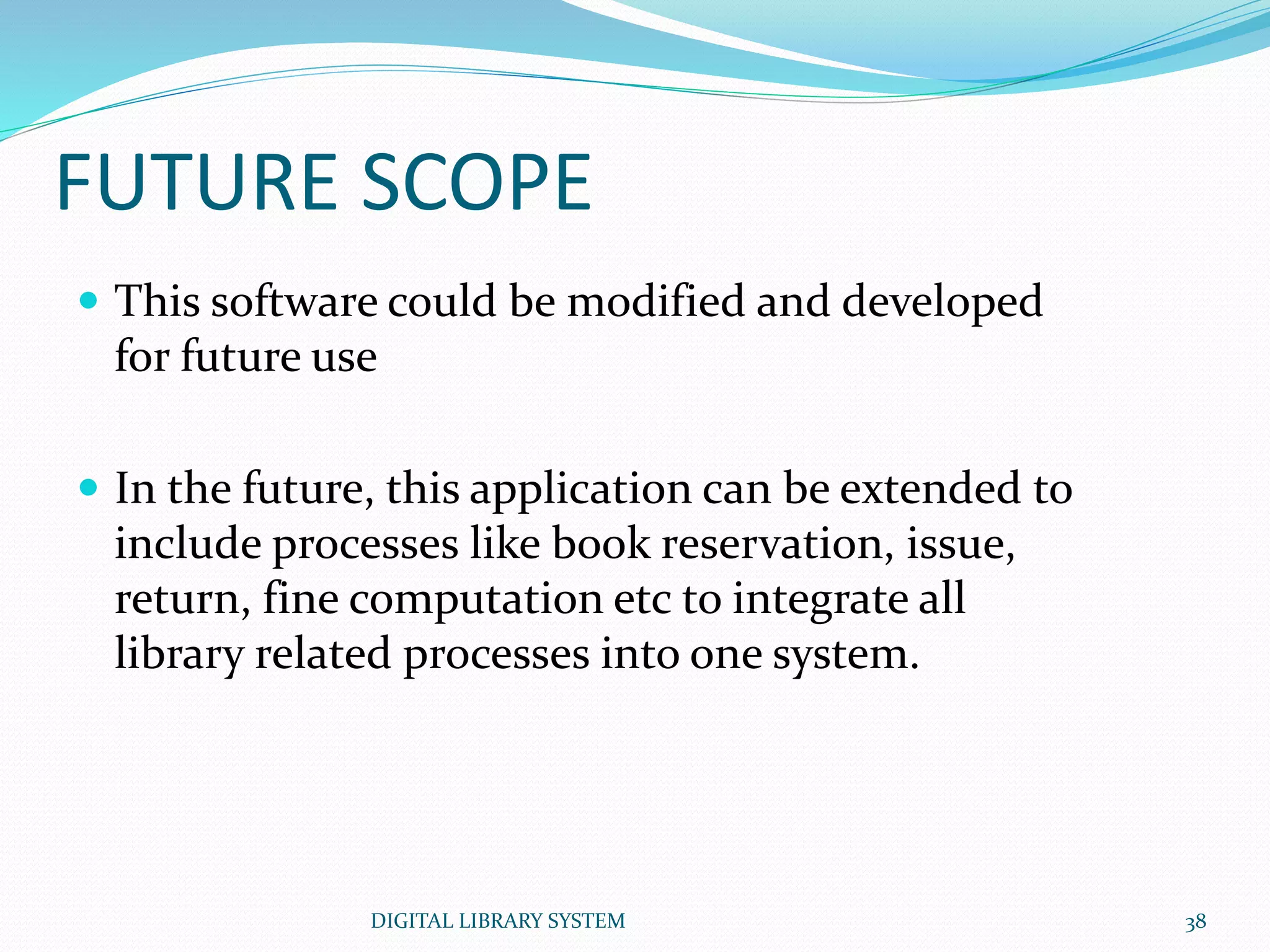 Digital Library System | PPTX