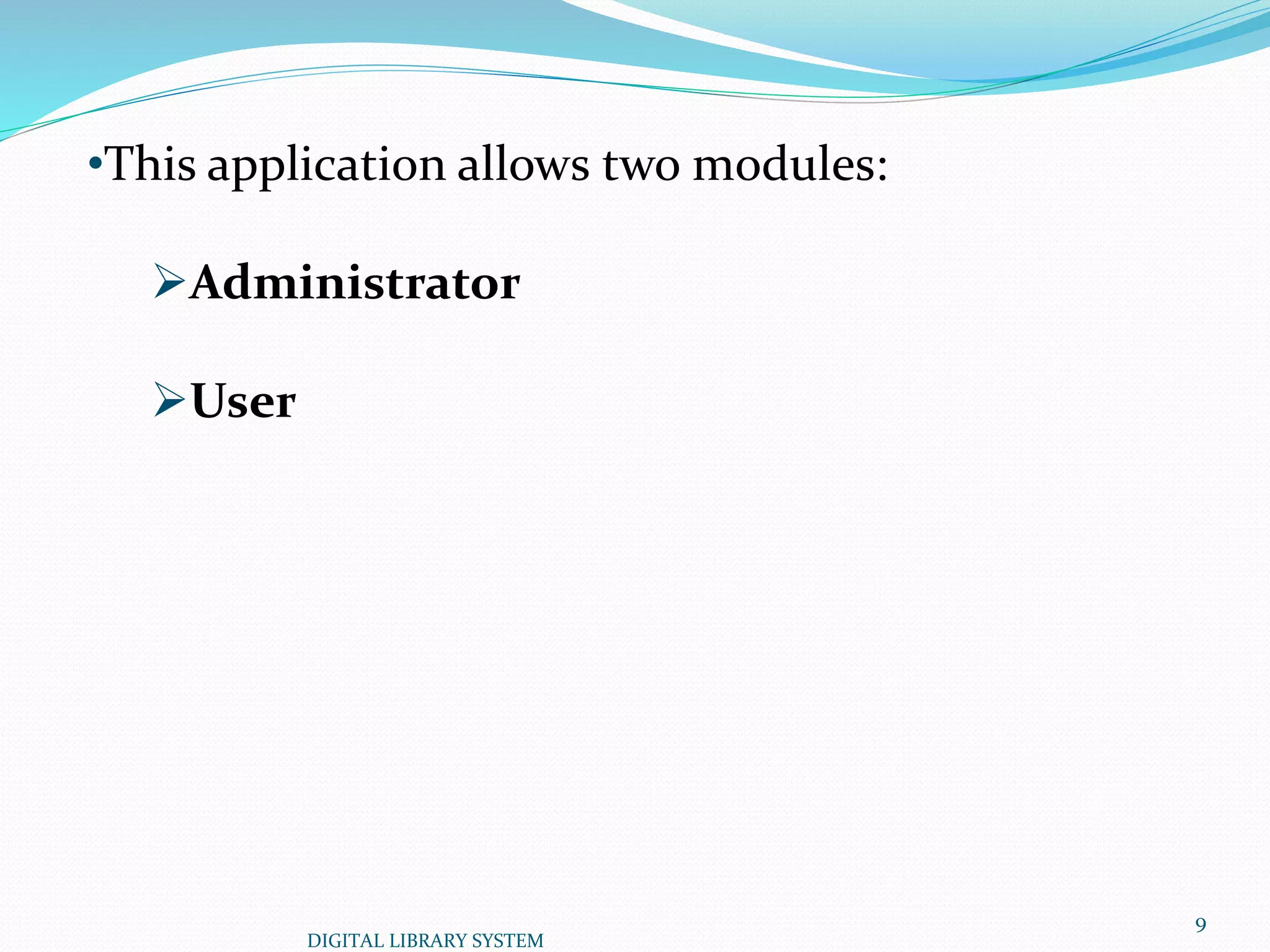 Digital Library System | PPTX