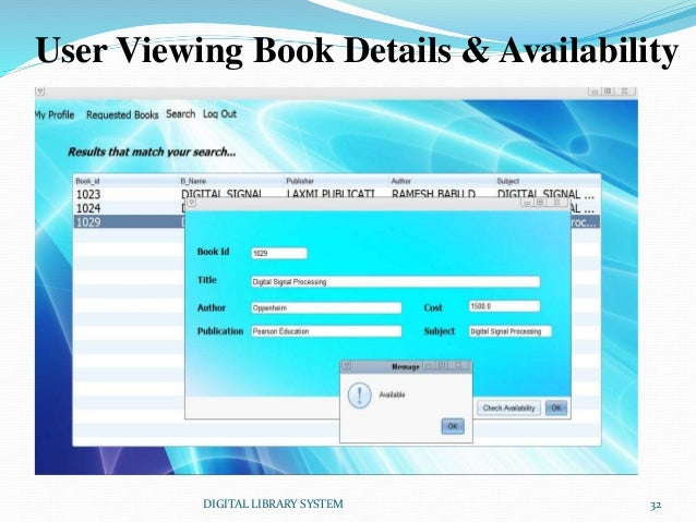 Digital Library System