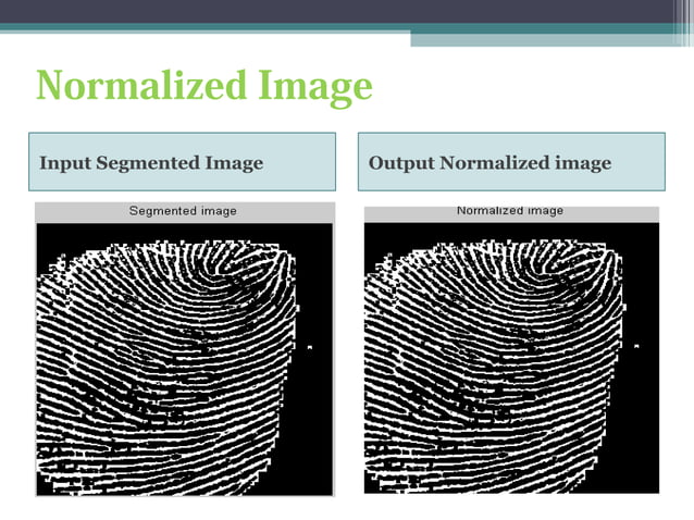 Fingerprint Images Enhancement ppt | PPT | Photo Editing Software | Computer Software and ...