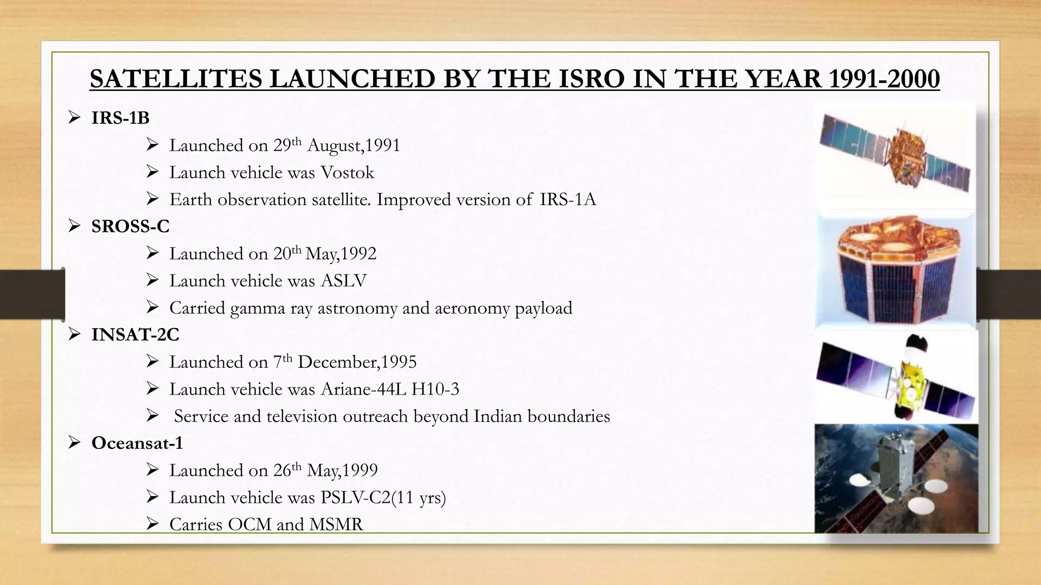 ACHIEVEMENTS OF ISRO | PPTX
