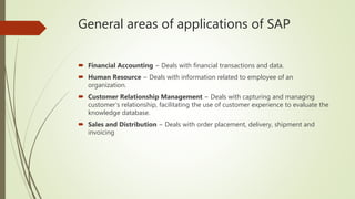 SAP Basic Introduction | PPTX