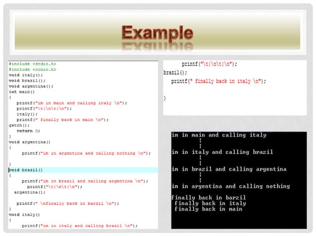 functions in C | PPTX