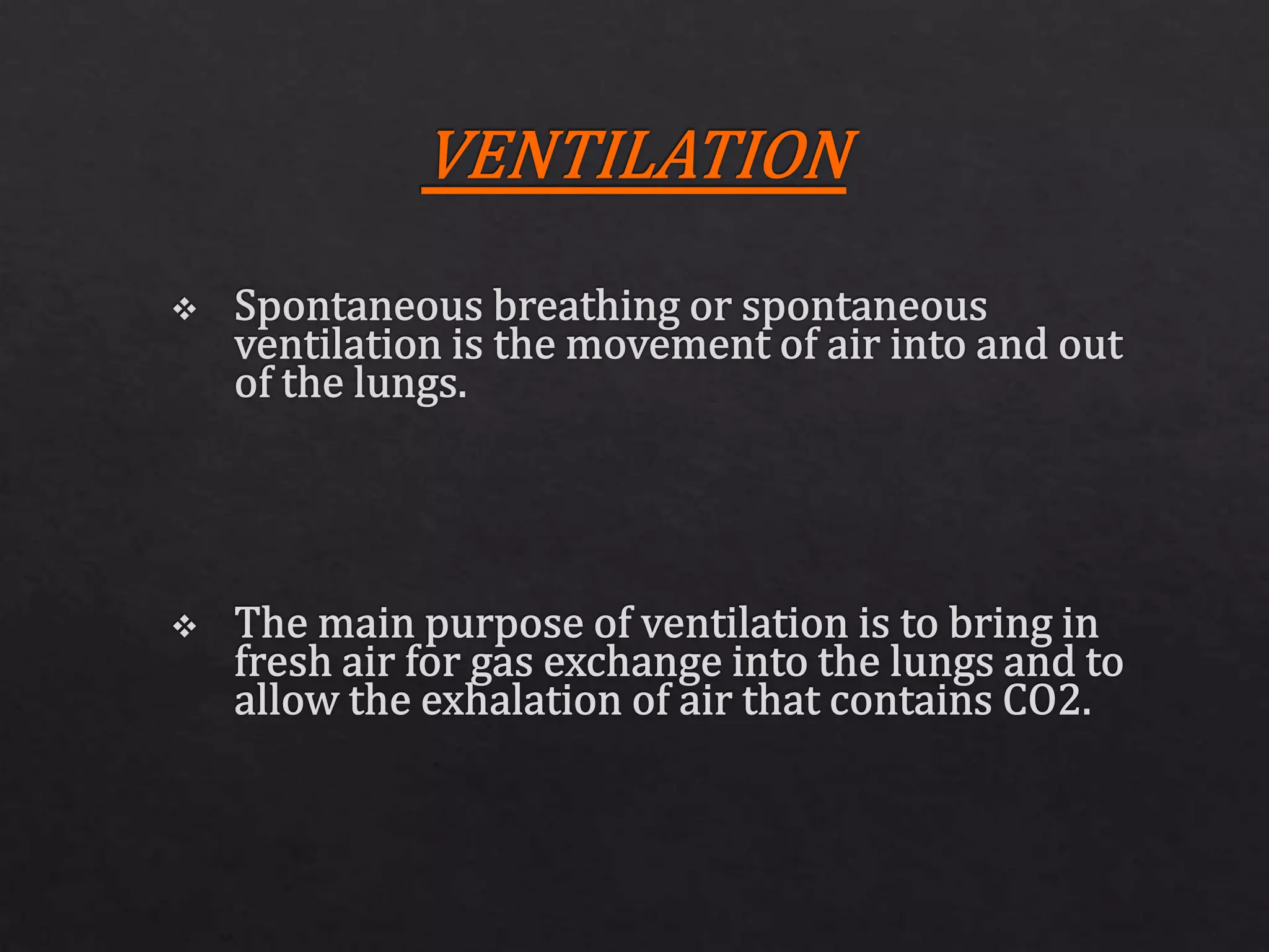 Mechanical Ventilation | PPTX