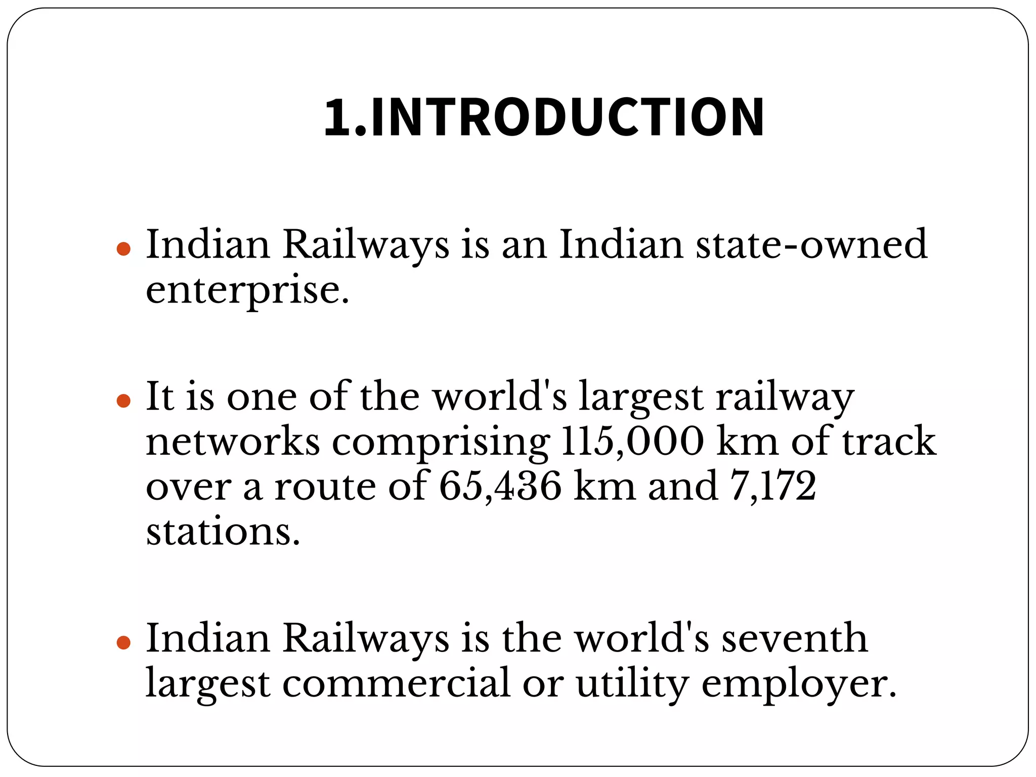 Railway System in Indiapptx | PPTX