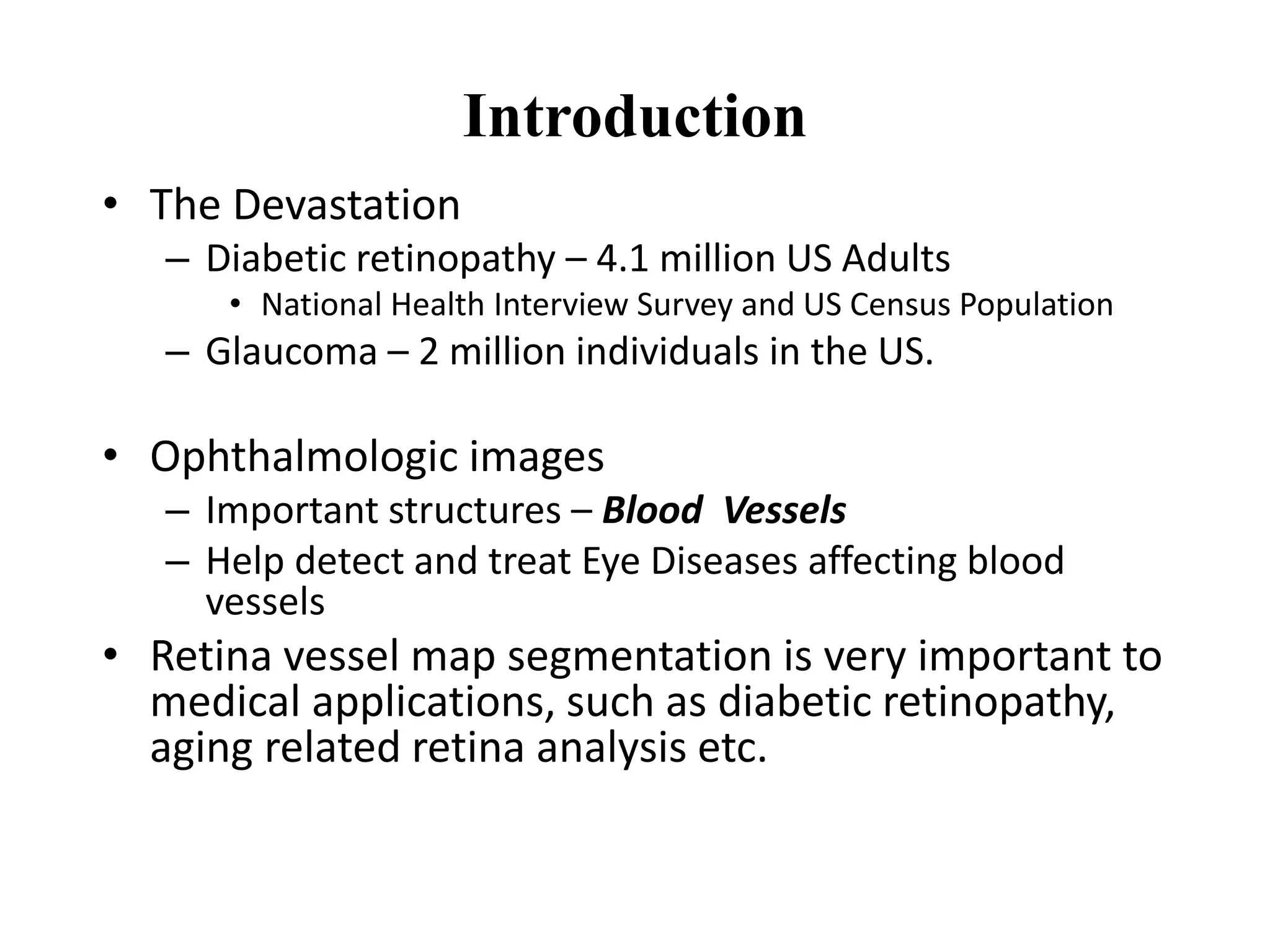Diabetic Retinopathy Analysis using Fundus Image | PPTX