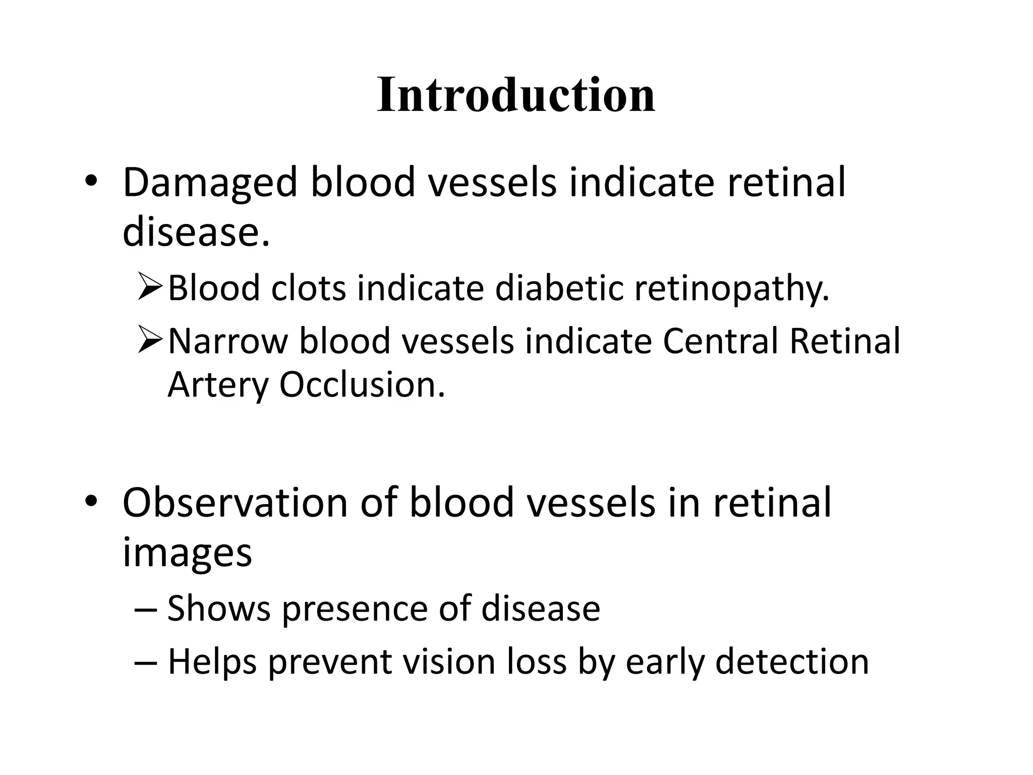 Diabetic Retinopathy Analysis using Fundus Image | PPTX
