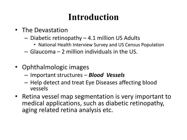 Diabetic Retinopathy Analysis using Fundus Image | PPTX | Eye and Vision Conditions | Diseases ...