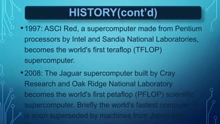 Super Computer | PPTX