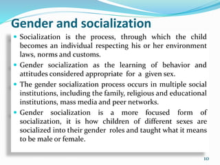 social construction of gender | PPTX