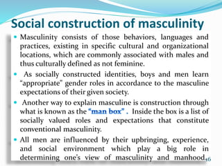 social construction of gender | PPTX