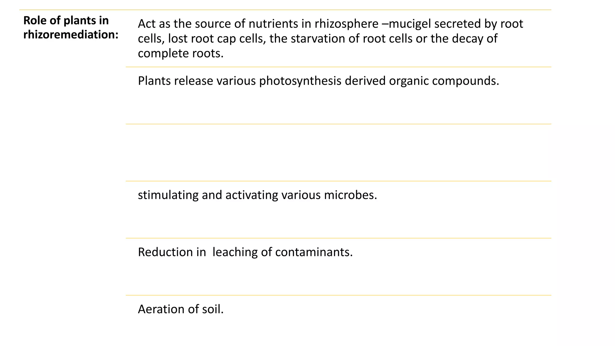 rhizoremediation | PPTX