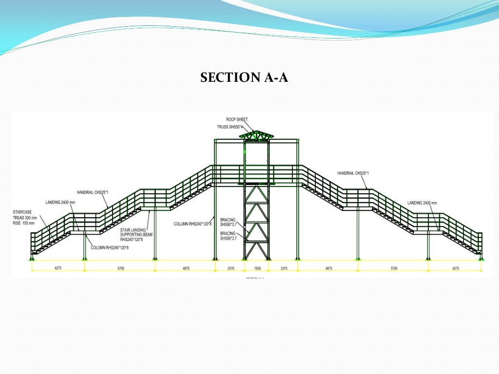 Design of Foot Over Bridge