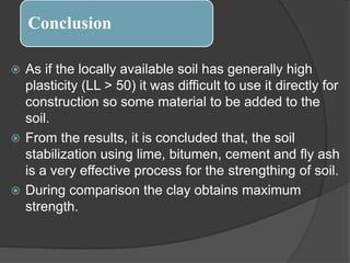 METHOD OF SOIL STABILIZARION | PPTX