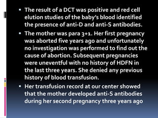 Coomb's test and a case history by darshika taran | PPTX