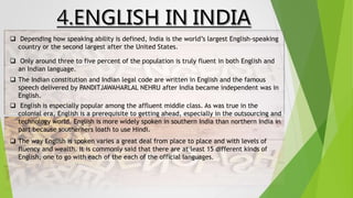 Need of english | PPTX
