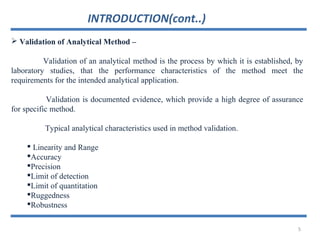 Development and validation of method for simultaneous estimation of hydrochlorthiazide and ...