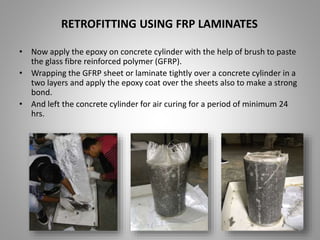 Retrofitting Using FRP Laminates | PPTX