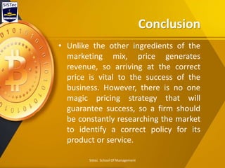 presentation on pricing | PPTX