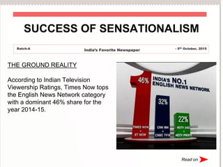 Sensationalism in Journalism | PPTX