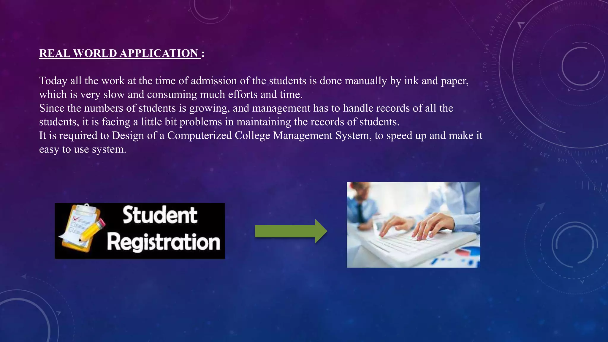 Student database management system | PPTX