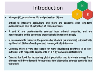 NUTRIENT RECOVERY FROM WASTES | PPT