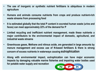 NUTRIENT RECOVERY FROM WASTES | PPT
