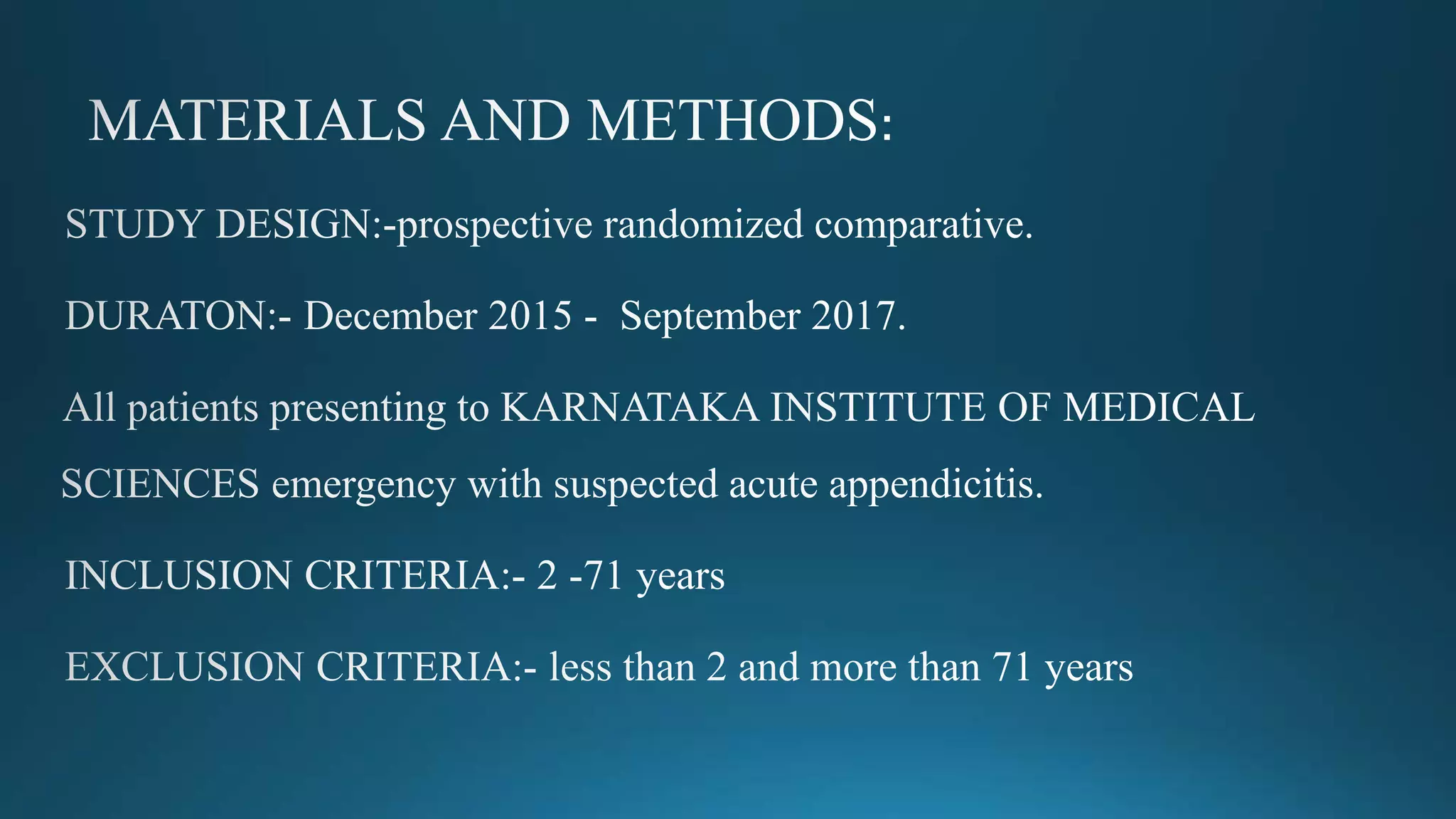 appendicitis inflammatory response scoring | PPT