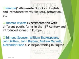 History of English Language | PPTX
