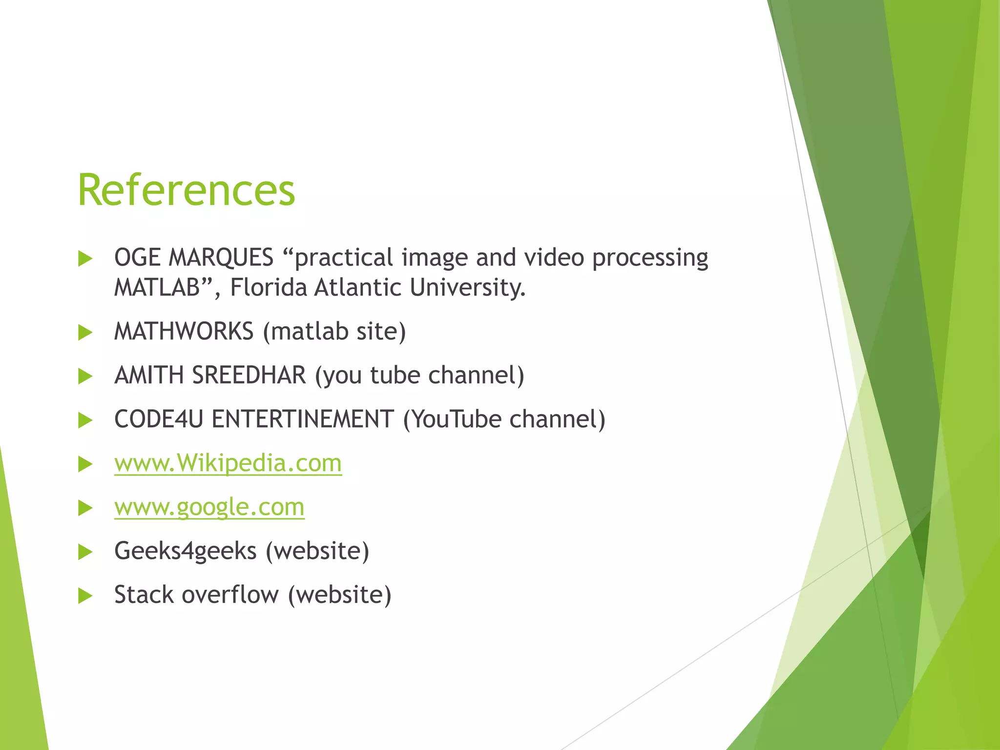 Car Number Plate Detection Using Matlab Image And Video Processing Pptx Computing Technology