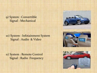 Signals and Systems : Car | PPTX