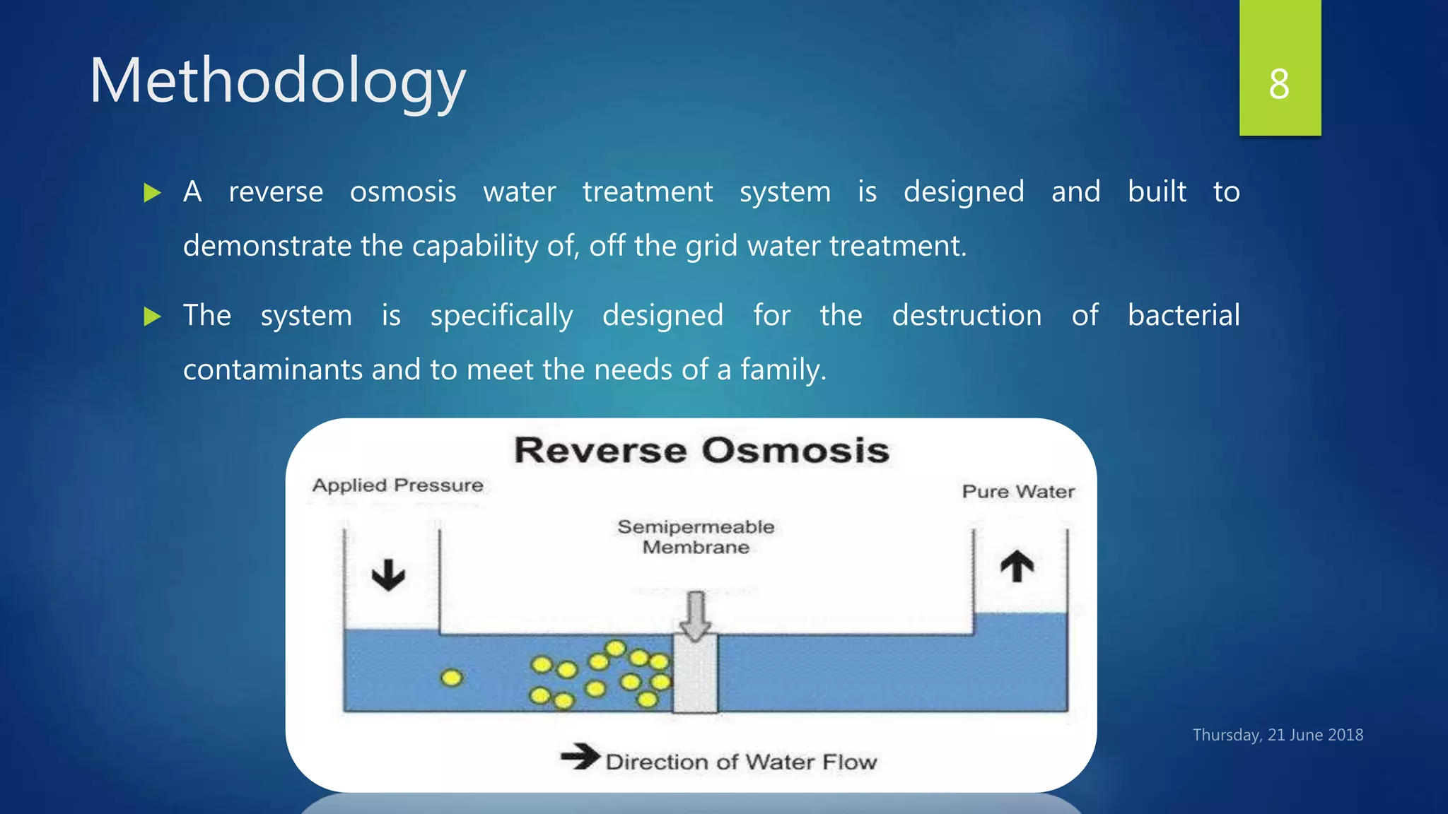 Solar powered portable water Purifier | PPTX