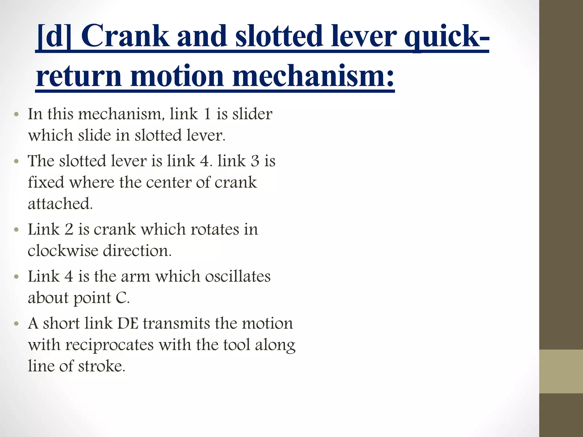 INVERSION OF MECHANISM | PPTX