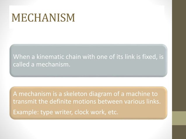 INVERSION OF MECHANISM | PPTX | Physics | Science