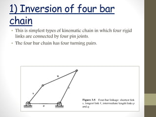 INVERSION OF MECHANISM | PPTX